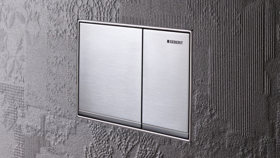 Geberit actuator plates, flush plates and WC flush controls | Geberit