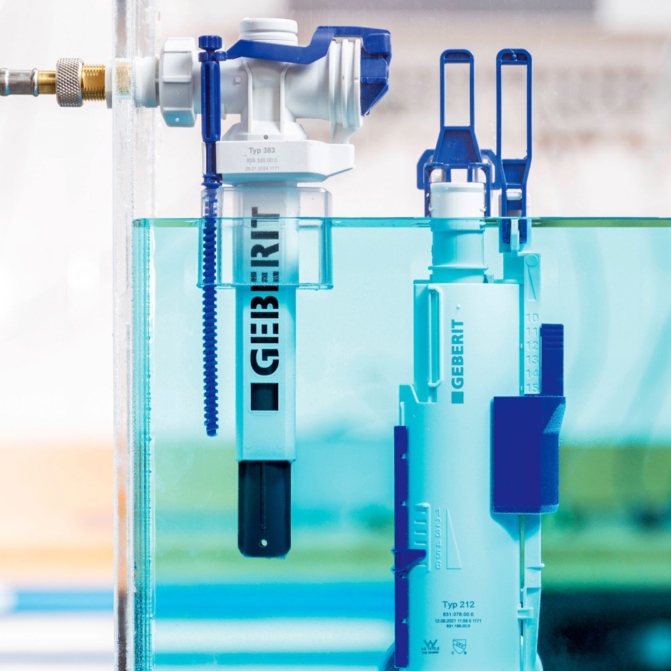 Fill & flush valves for cisterns | Geberit