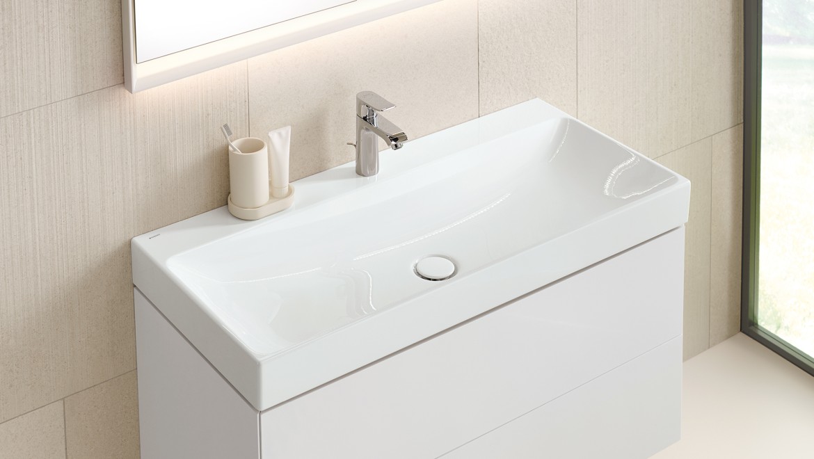 An easy-to-clean bathroom | Geberit