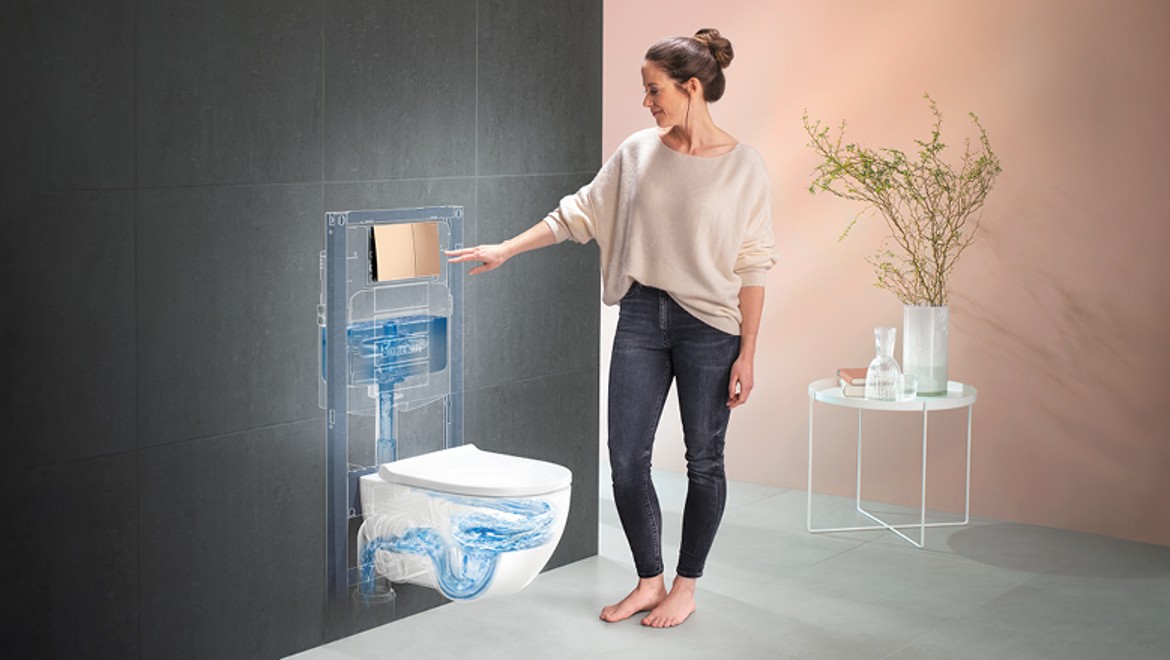 Save water with every toilet flush | Geberit