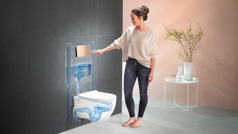 Save water with every toilet flush | Geberit