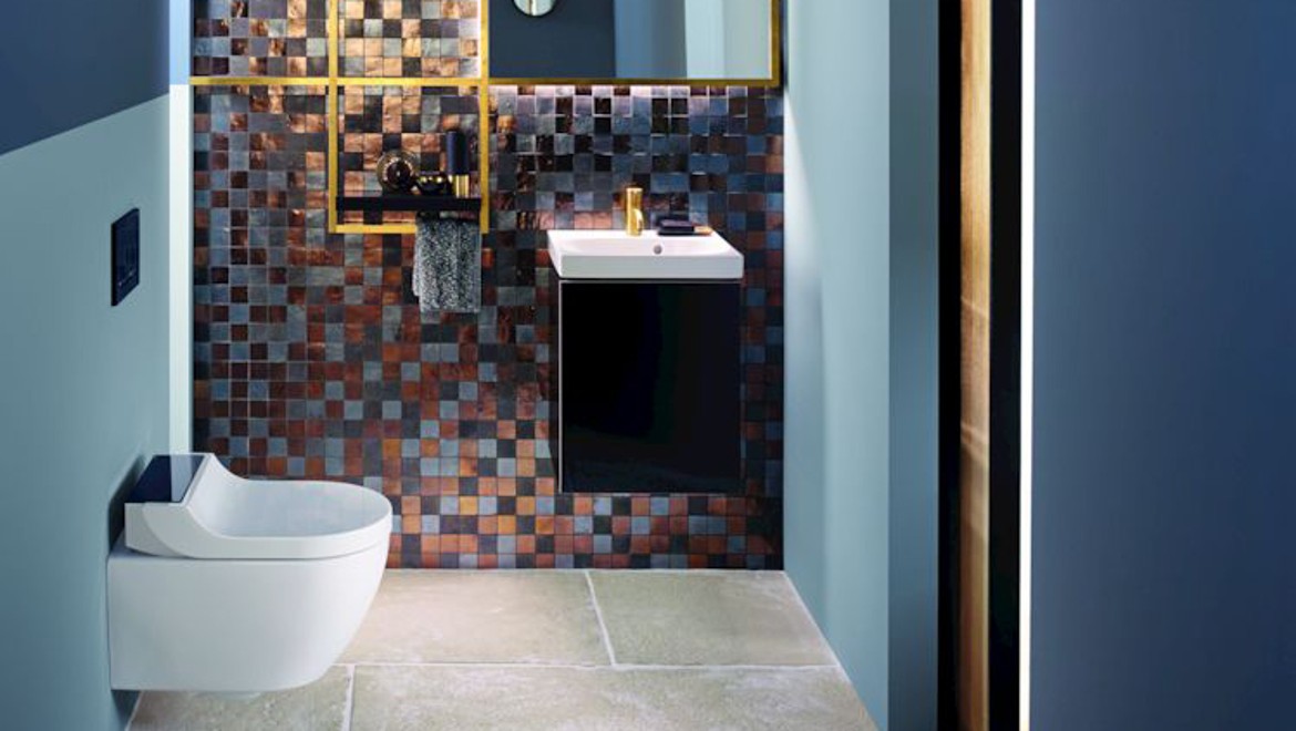 Metallic looks for the bathroom | Geberit